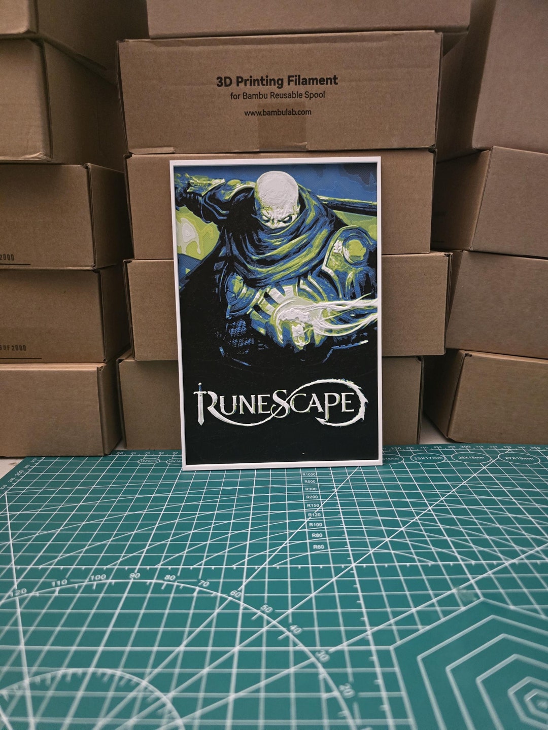Runescape 3D Printed Sign - Etsy