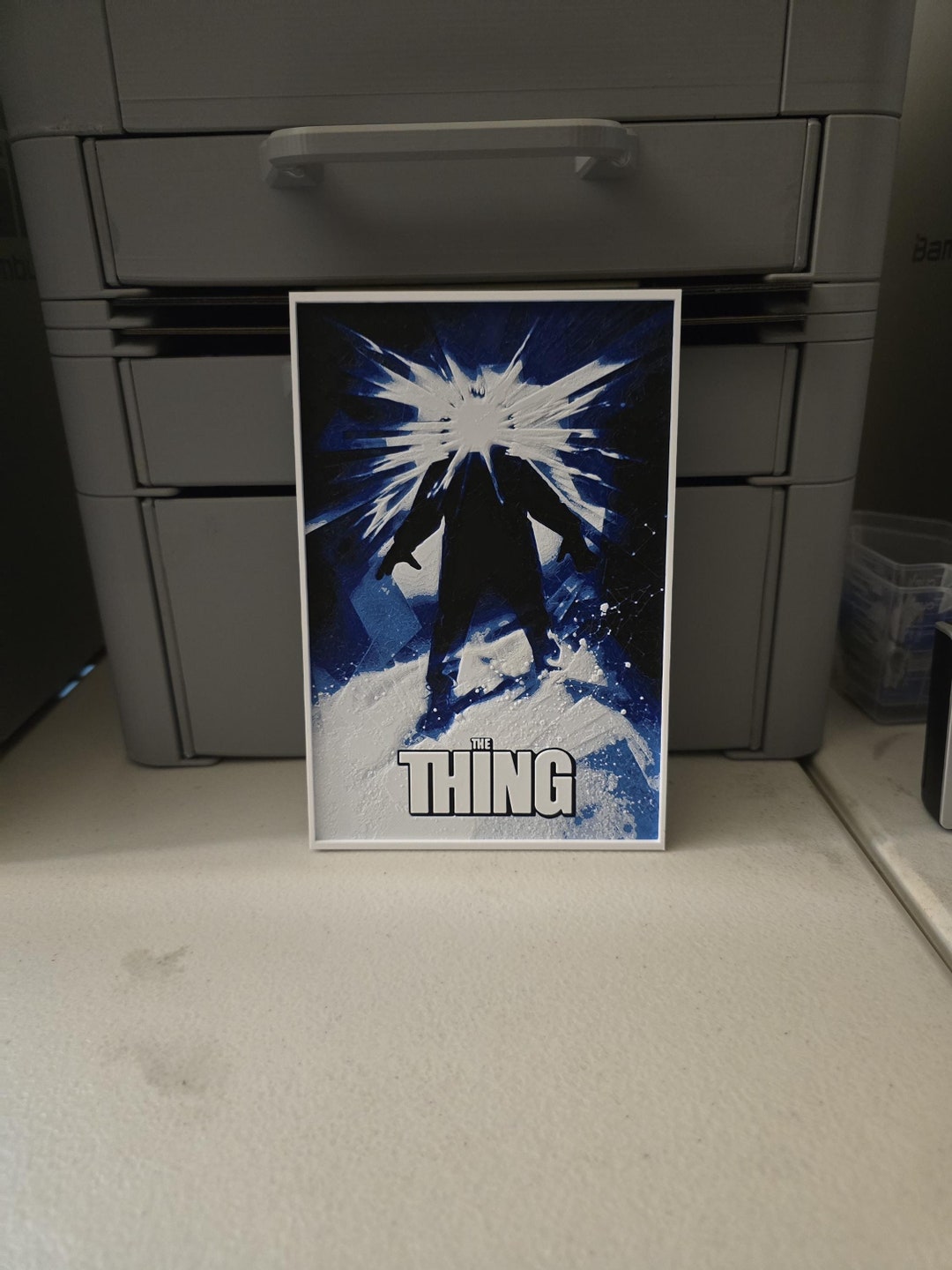 The Thing 3D Printed Sign - Etsy