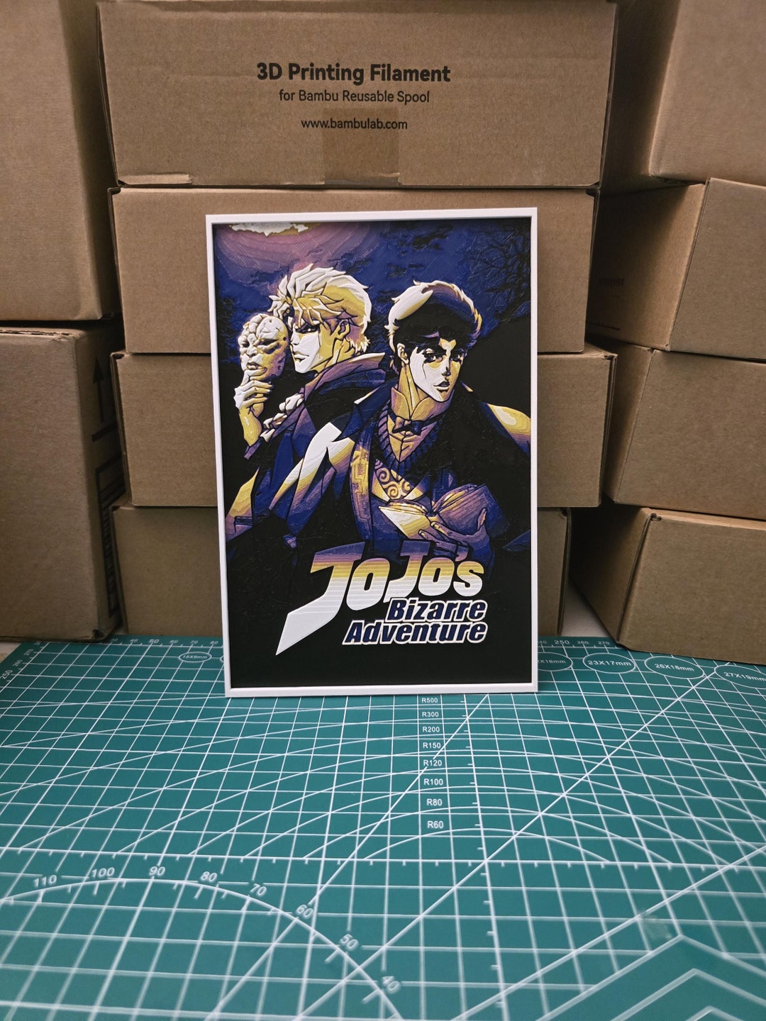 Jojo's Bizarre Adventure 3D Printed Sign - Etsy