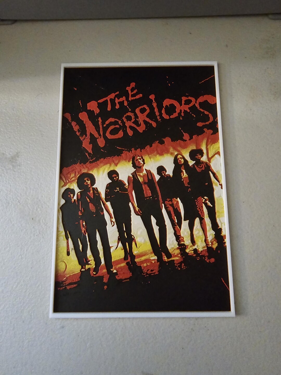 The Warriors 3D Printed Sign - Etsy