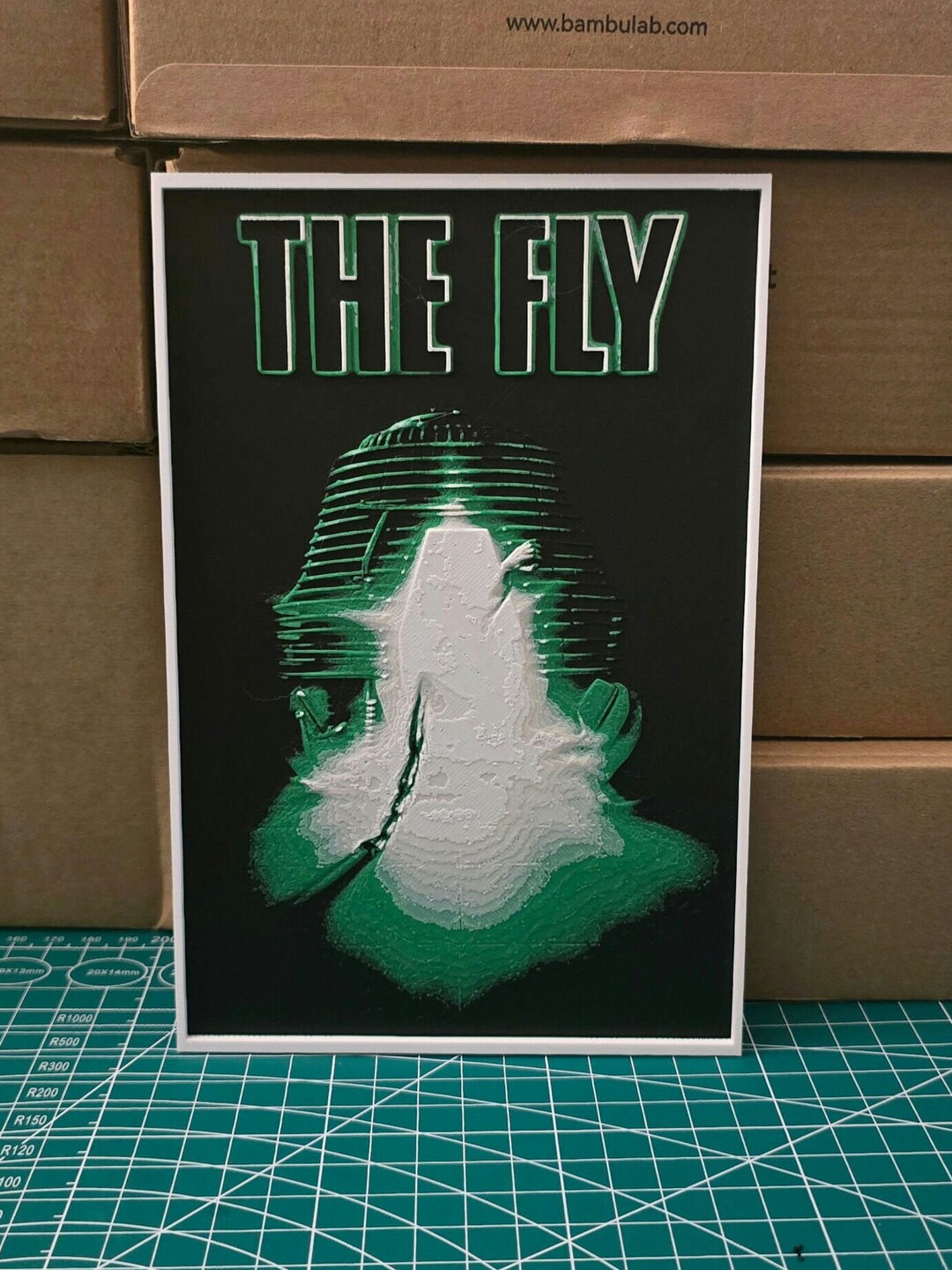 The Fly 3D Printed Sign - Etsy
