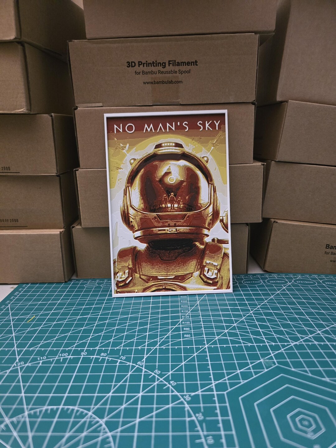 No Mans Sky 3D Printed Sign - Etsy