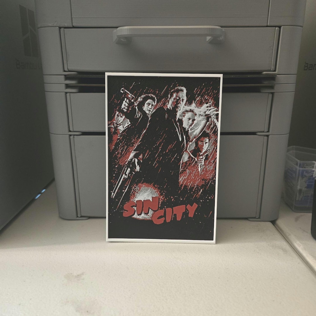Sin City 3D Printed Sign - Etsy
