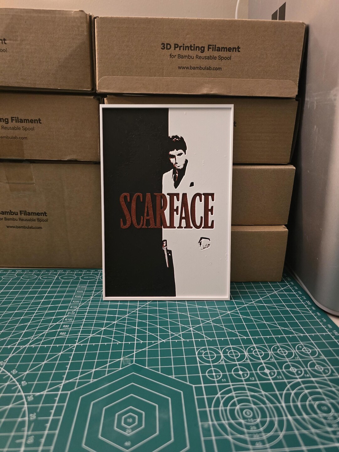 Scarface 3D Printed Sign - Etsy