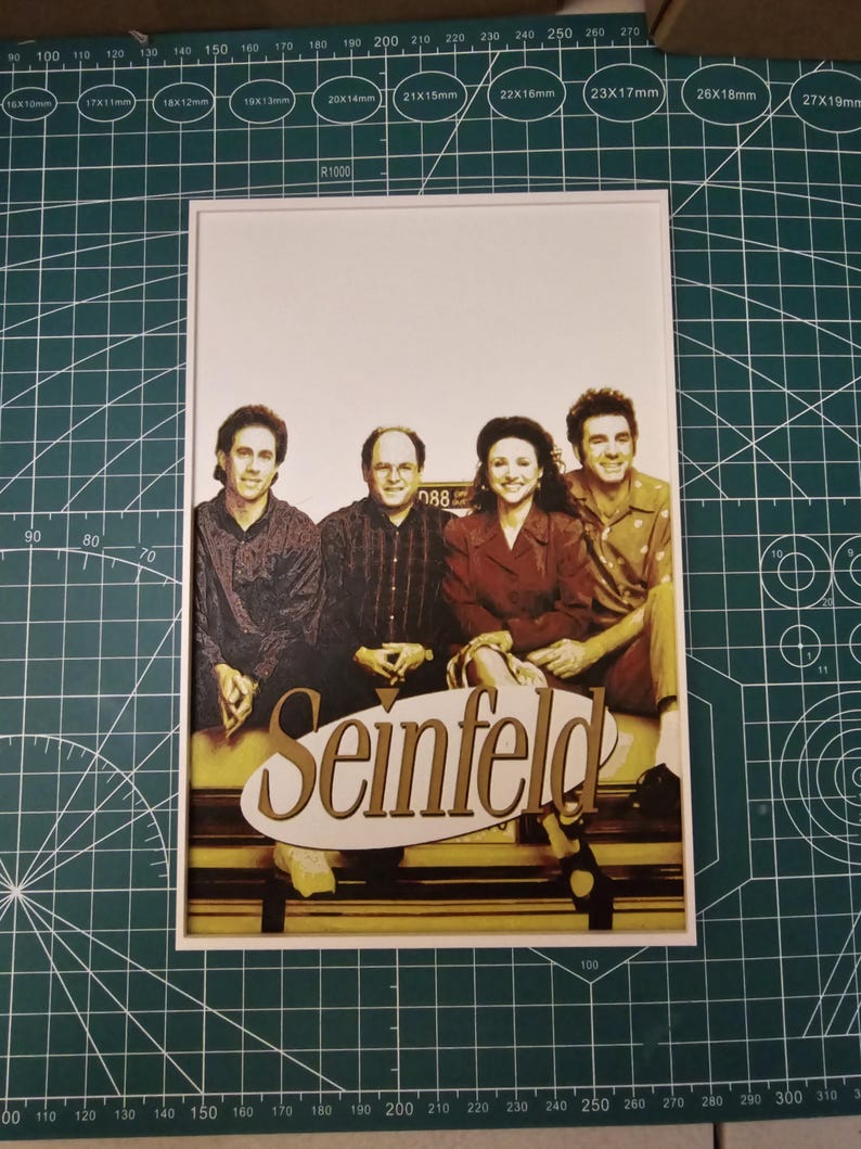 Seinfeld Poster 3D Printed - Etsy