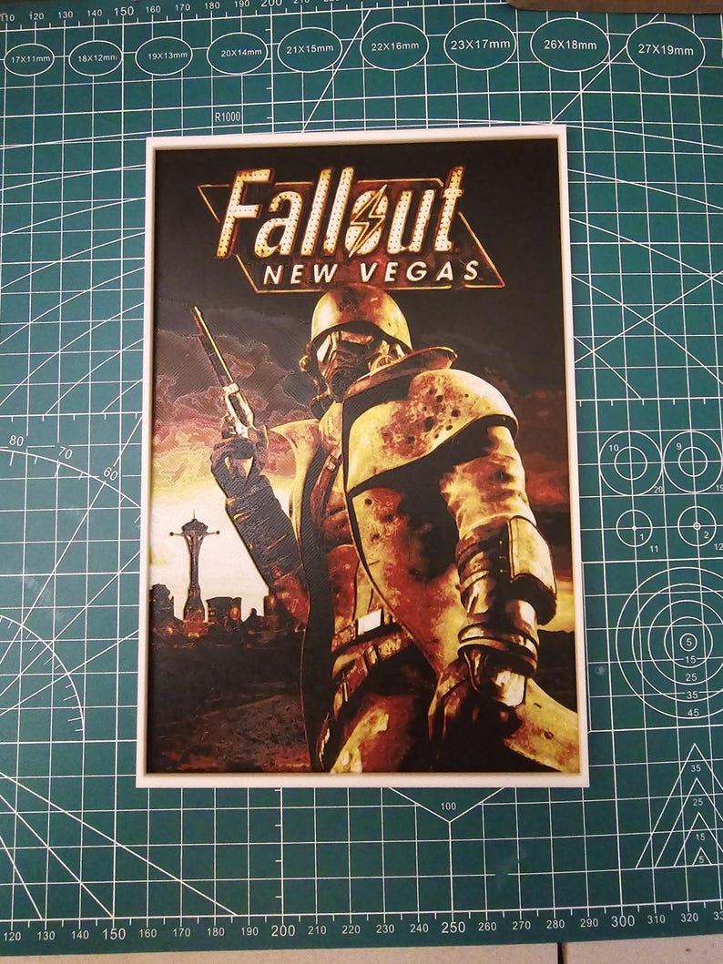 Fallout New Vegas 3D Printed Sign - Etsy