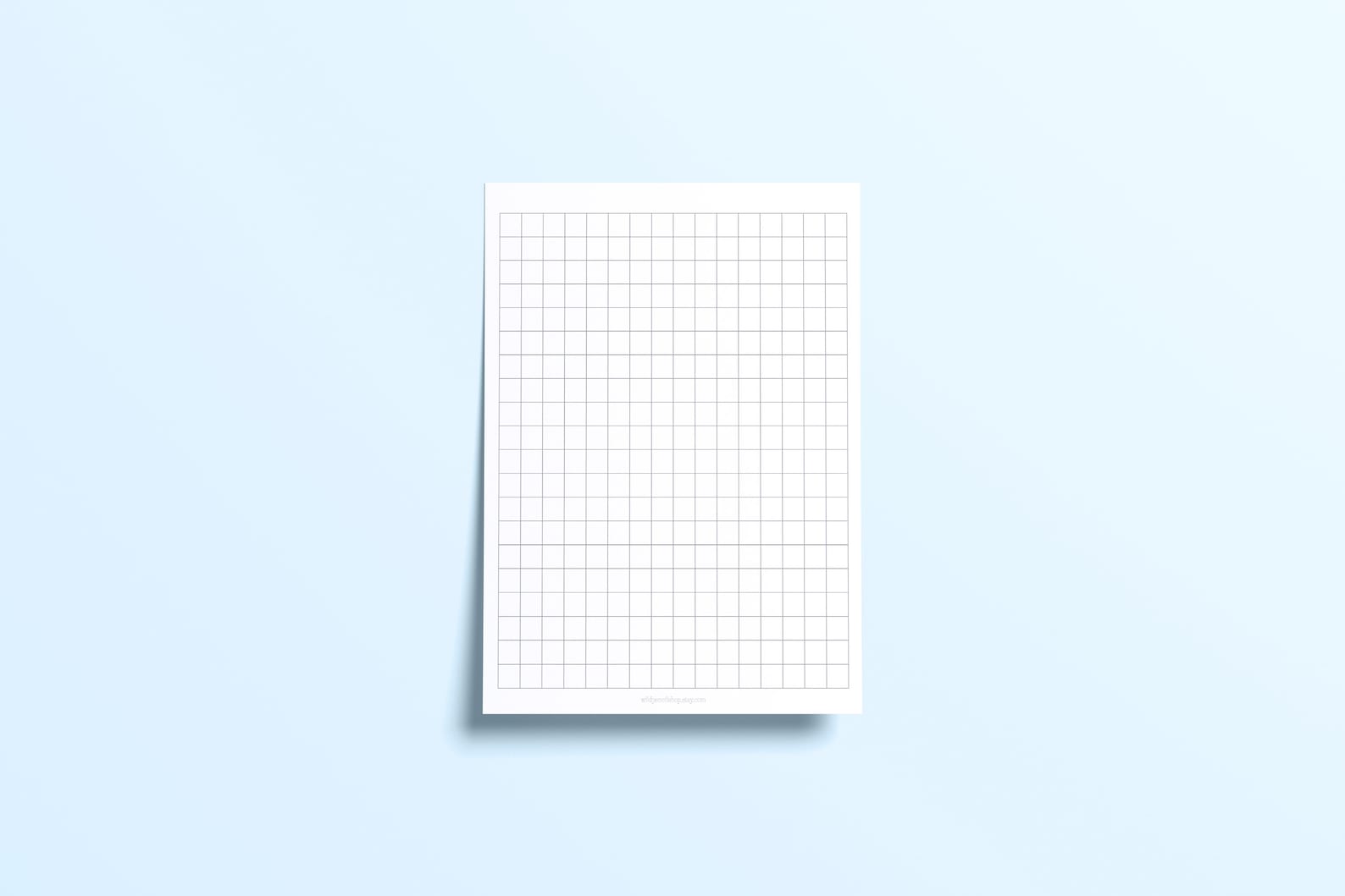 Printable Graph Paper, Half Inch and Quarter Inch Squares, Letter Size ...