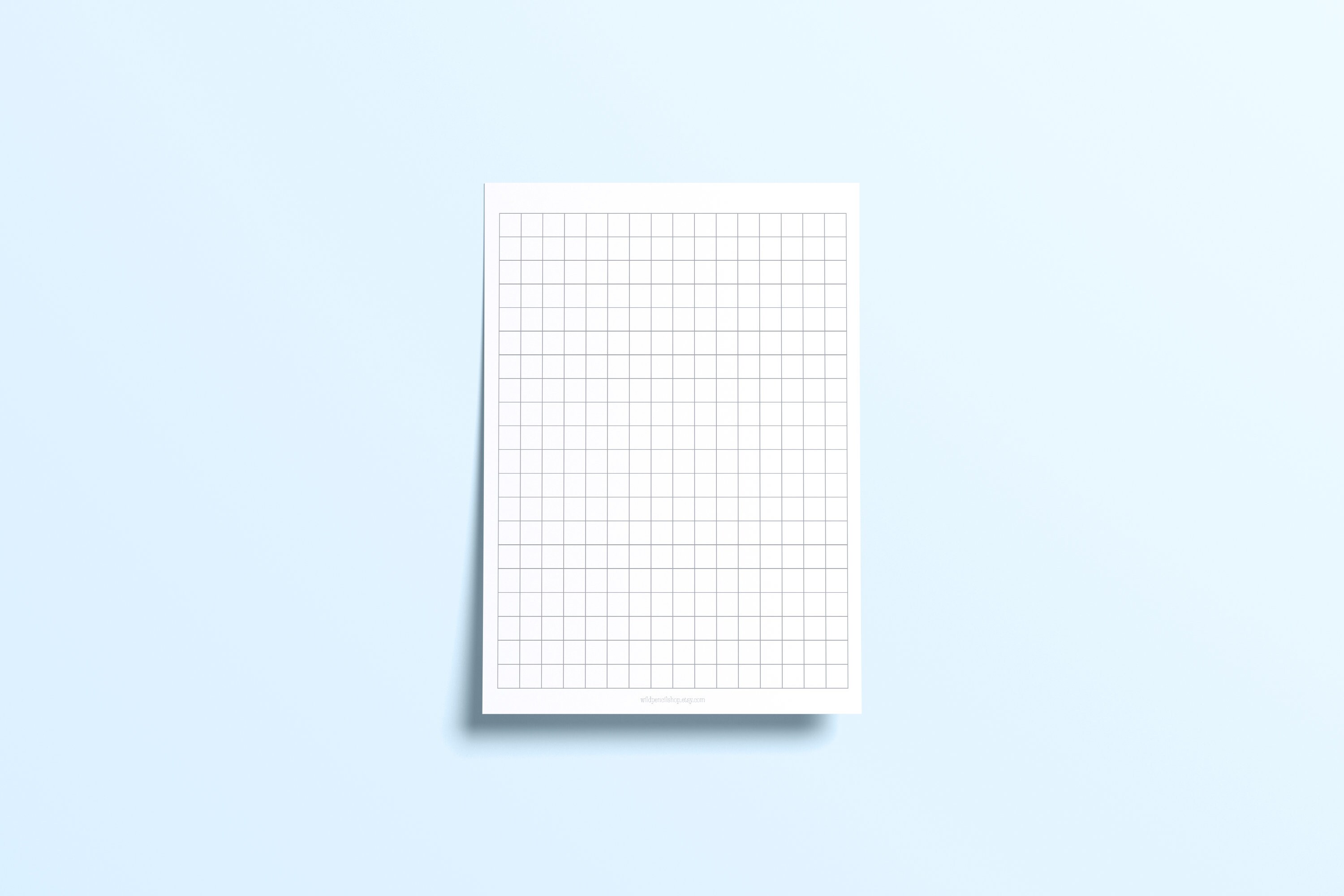 Printable Graph Paper, Half Inch and Quarter Inch Squares, Letter Size ...