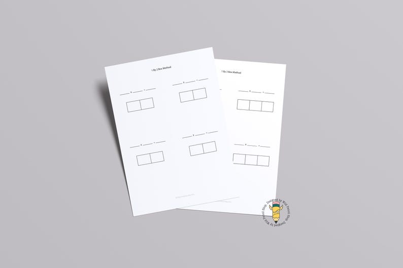 5th Grade Math Worksheets | Box Method & Partial Products ...
