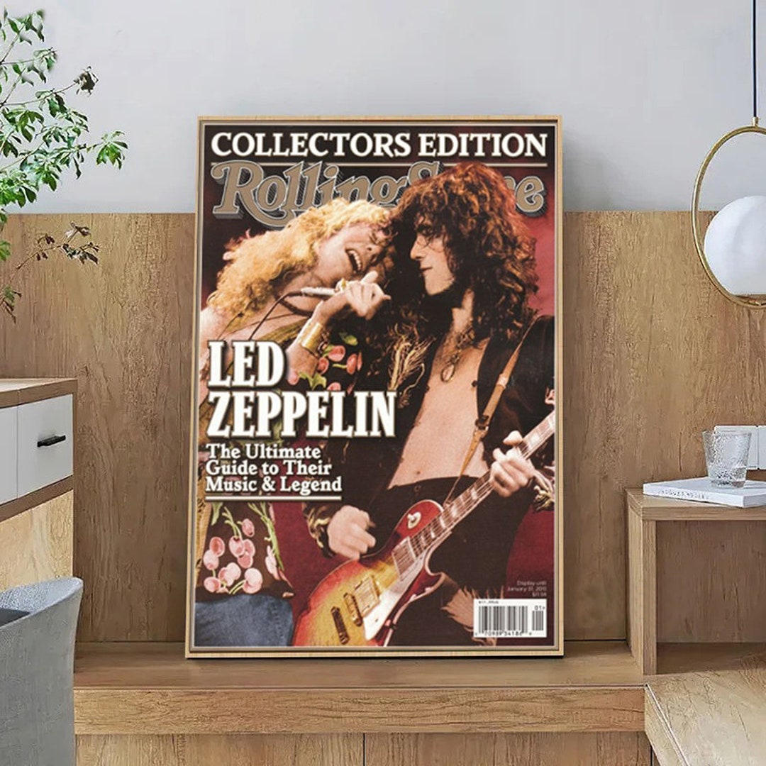 Led Zeppelin Music & Legend Poster - Etsy