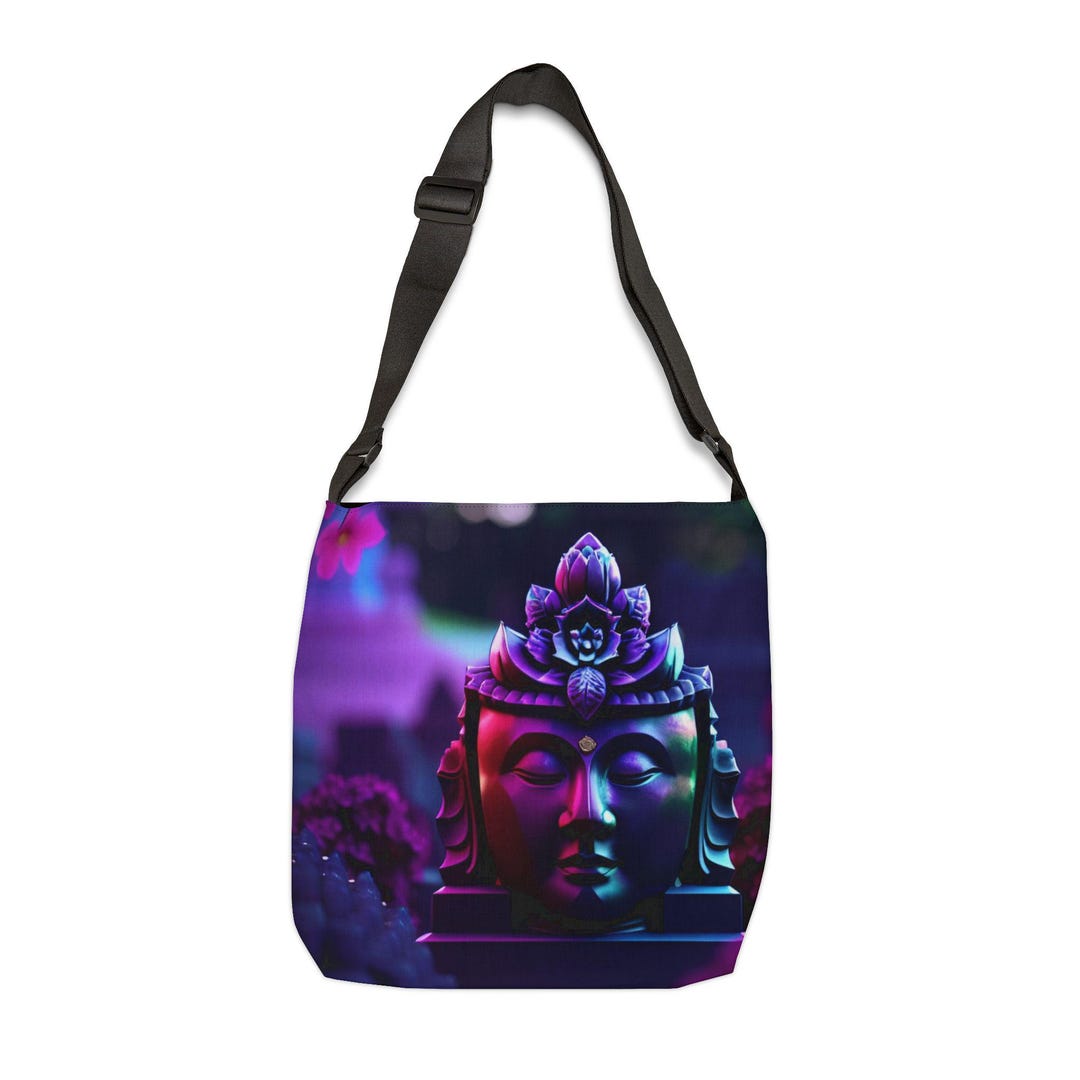 Buddha Tote Bag, Unique Gift for Birthdays, Adjustable Handbag ...