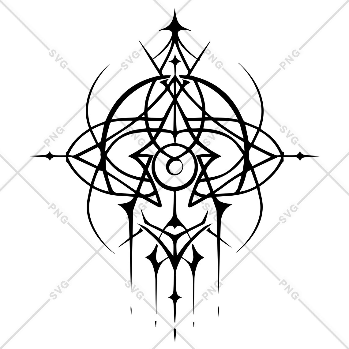Cleric Sigil Line Art Illustration | Digital Download | Vector | 01 - Etsy