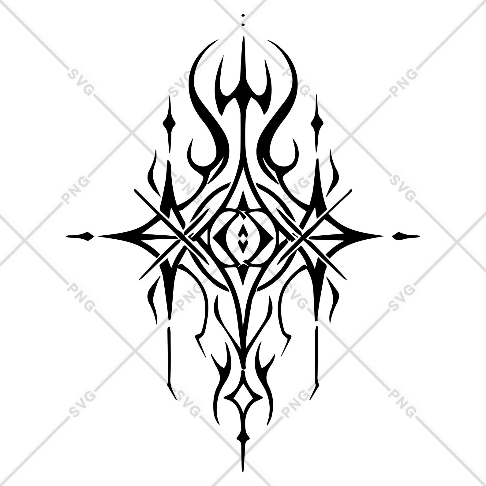 Sorcerer Sigil Line Art Illustration | Digital Download | Vector | 01 ...