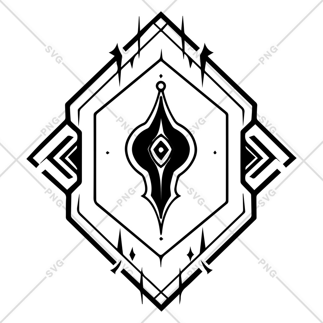 Artificer Sigil Line Art Illustration | Digital Download | Vector | 02 ...