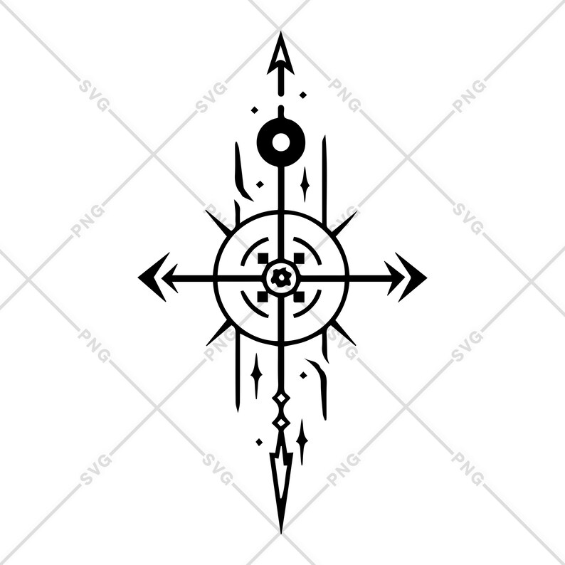 Ranger Sigil Line Art Illustration | Digital Download | Vector | 01 - Etsy