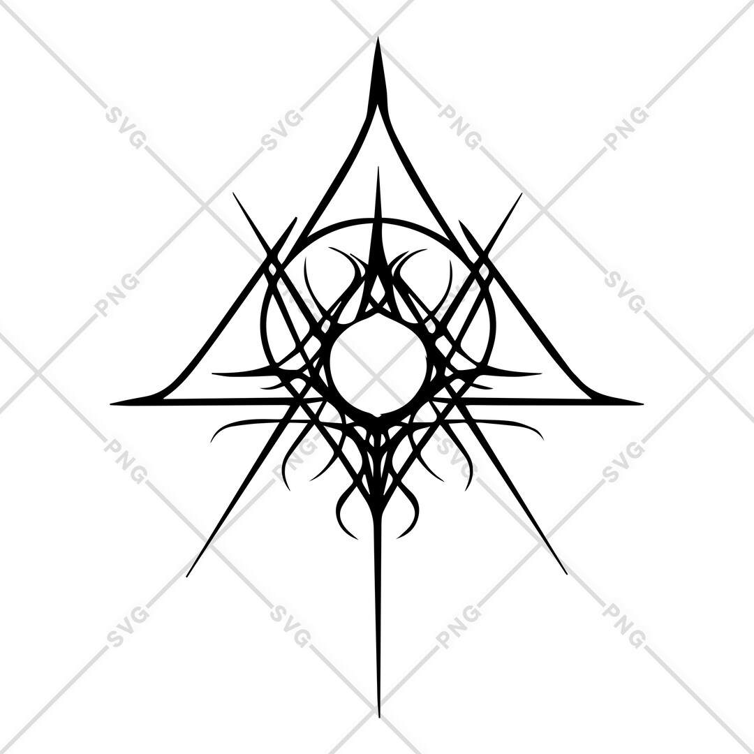 Wizard Sigil Line Art Illustration Digital Download Vector 06 - Etsy