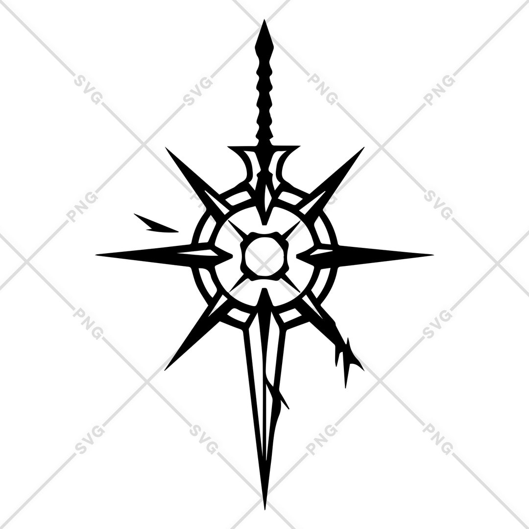 Rogue Sigil Line Art Illustration | Digital Download | Vector | 01 - Etsy