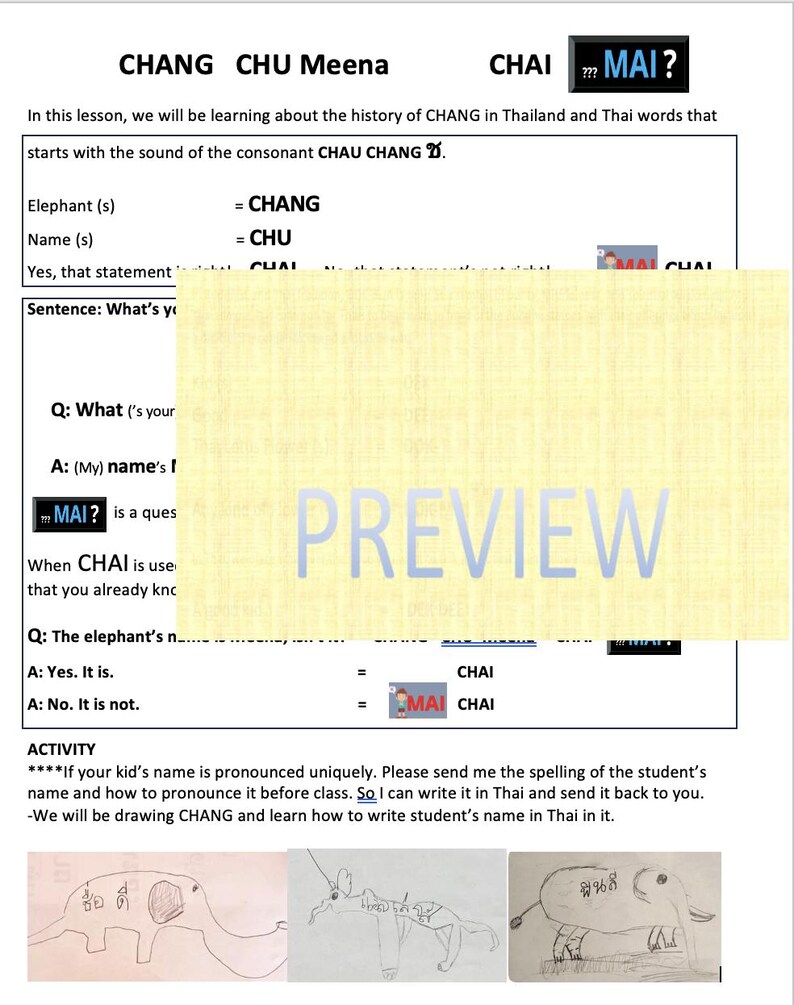 Thai Language-arts Activity-based Learning Kits (origami Thai Lotus ...