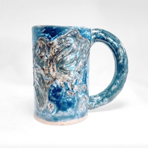 Handmade Ceramic World Map Mug Handbuilt Pottery Art - Etsy