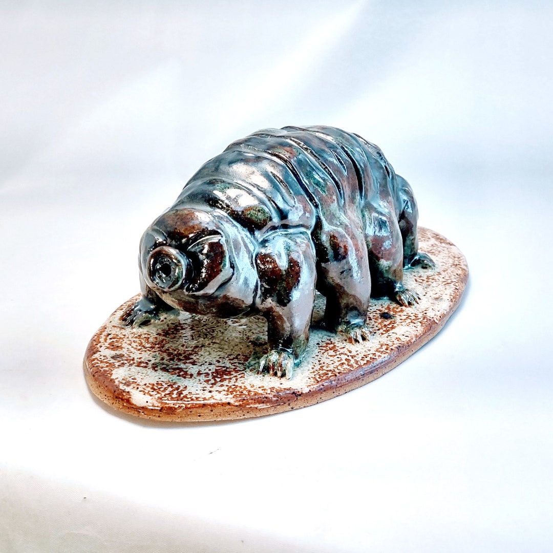 Tardigrade Ceramic Sculpture Tank the Water Bear - Etsy