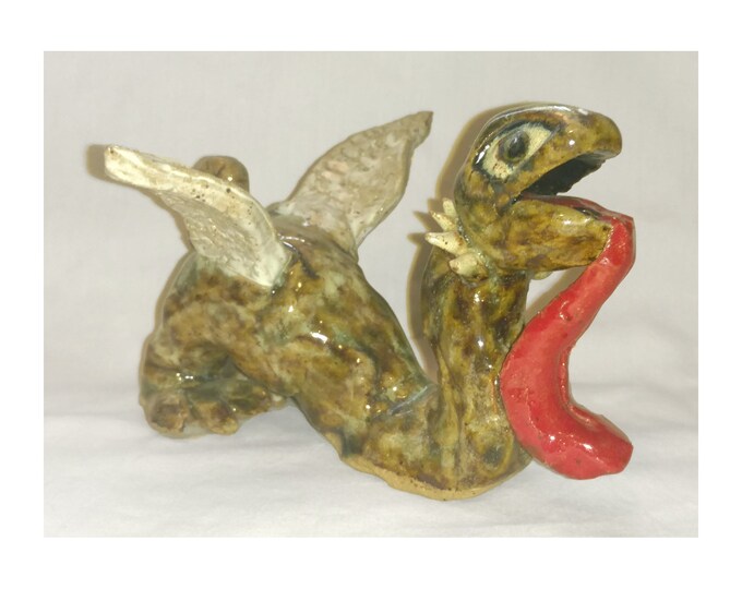 Phallic Dragon Ceramic Sculpture - Etsy
