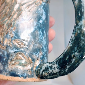 Handmade Ceramic World Map Mug Handbuilt Pottery Art - Etsy