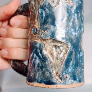 Handmade Ceramic World Map Mug Handbuilt Pottery Art - Etsy