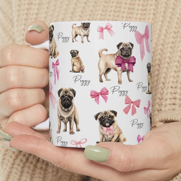 Pug Mugs - Etsy