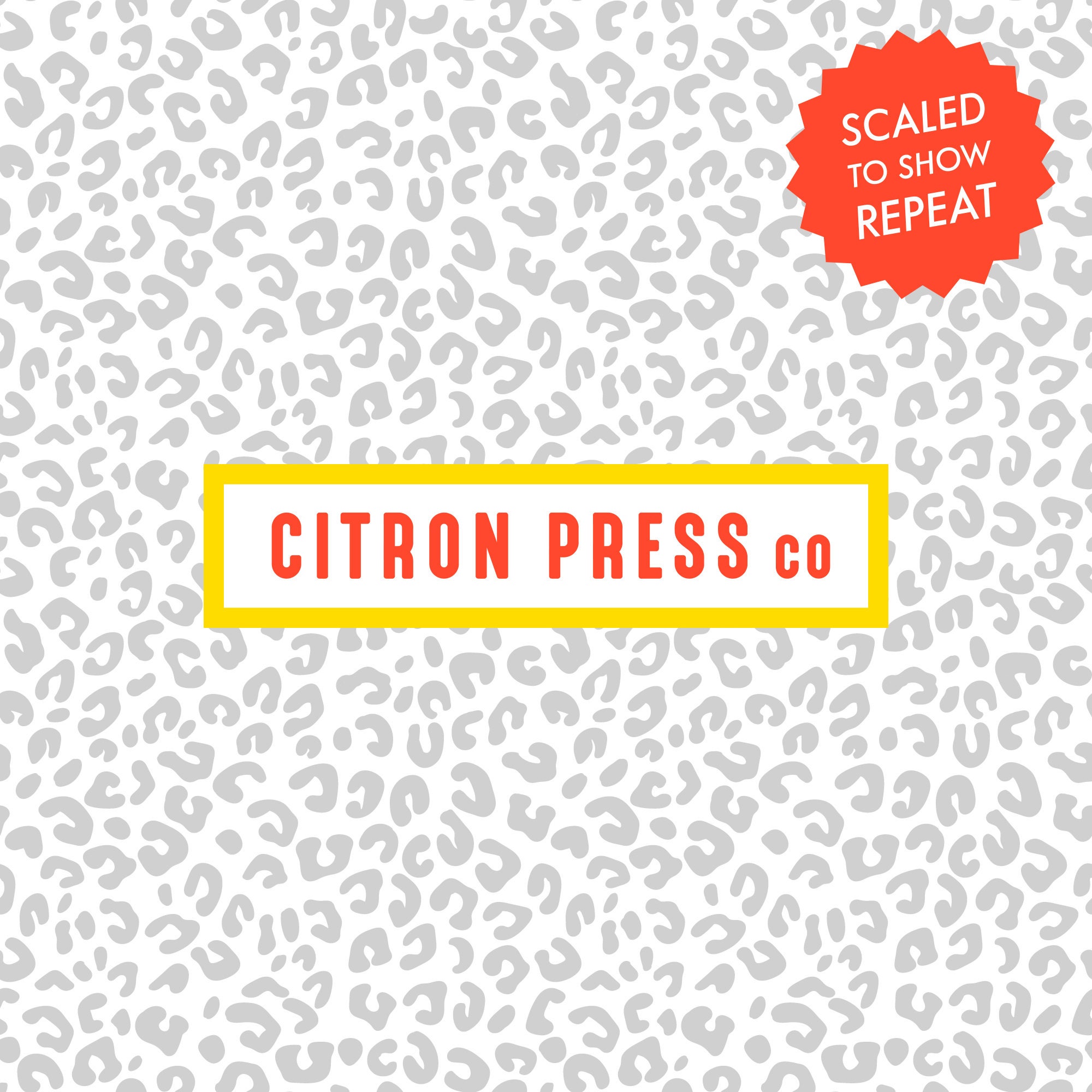 Snow Leopard Print PNG and JPG Files, Boho Seamless Pattern for Animal ...