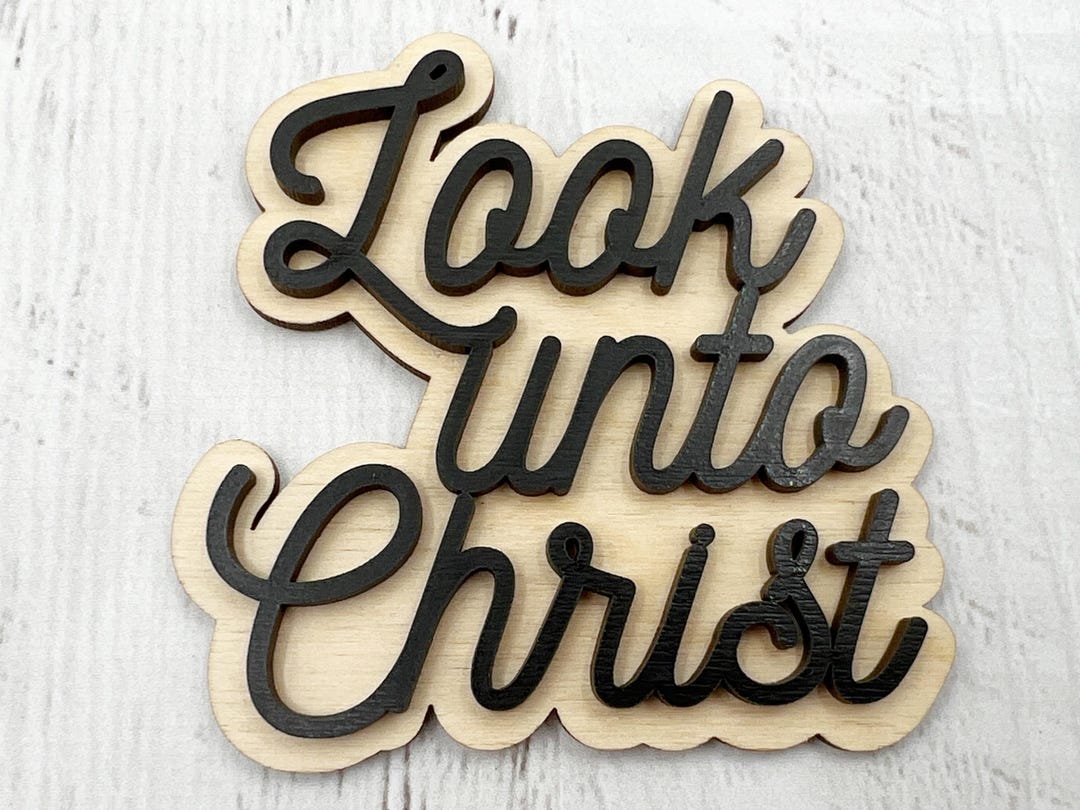 Look Unto Christ Magnet, LDS Youth Theme 2025, D&C 6 36, Young Women ...