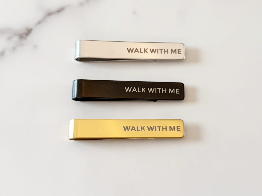 Stainless Steel Tie Clip, Walk With Me LDS 2026 Youth Theme, Temple and ...