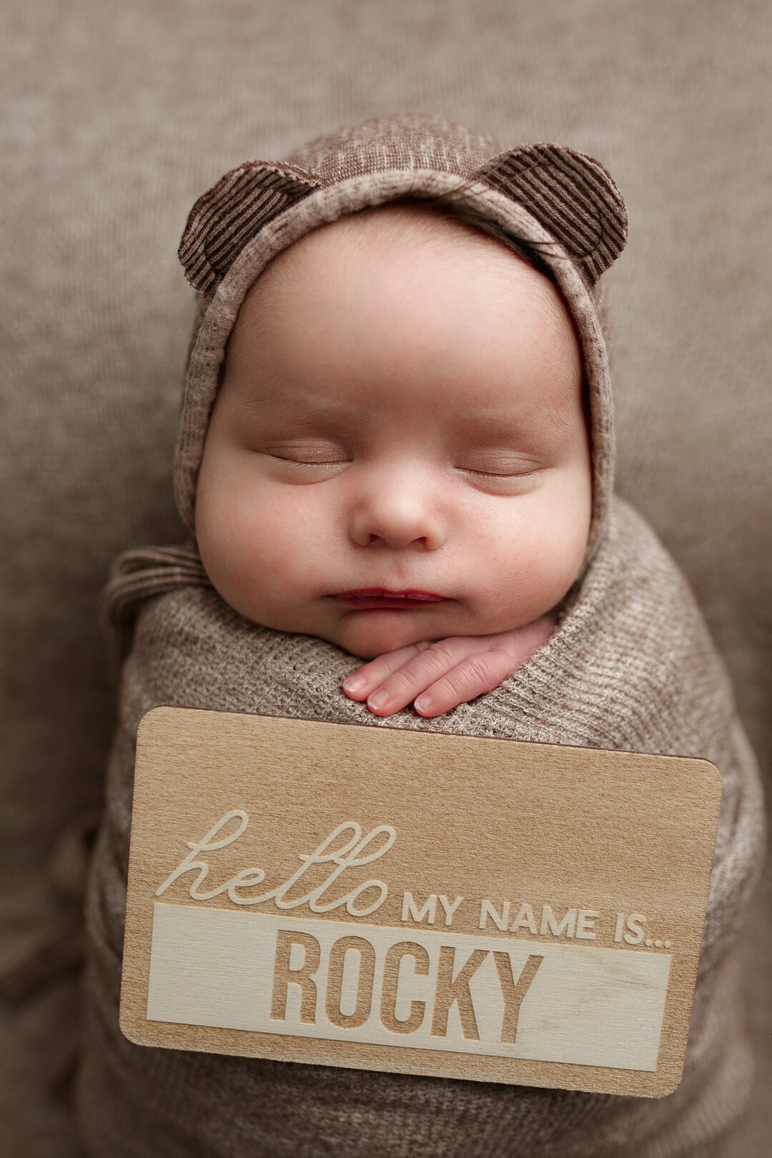 Baby Birth Announcement Sign, Baby Name Sign for Hospital, Hospital ...