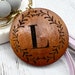 Custom Wooden Keychain, 2 Inch Laser Engraved Wood Pendant for Keychain ...