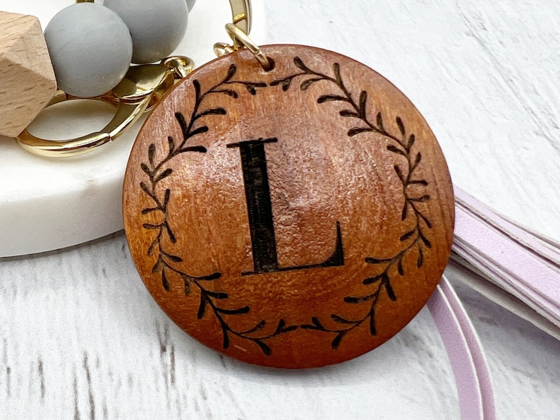 Custom Wooden Keychain 2 Inch Laser Engraved Wood Pendant for - Etsy
