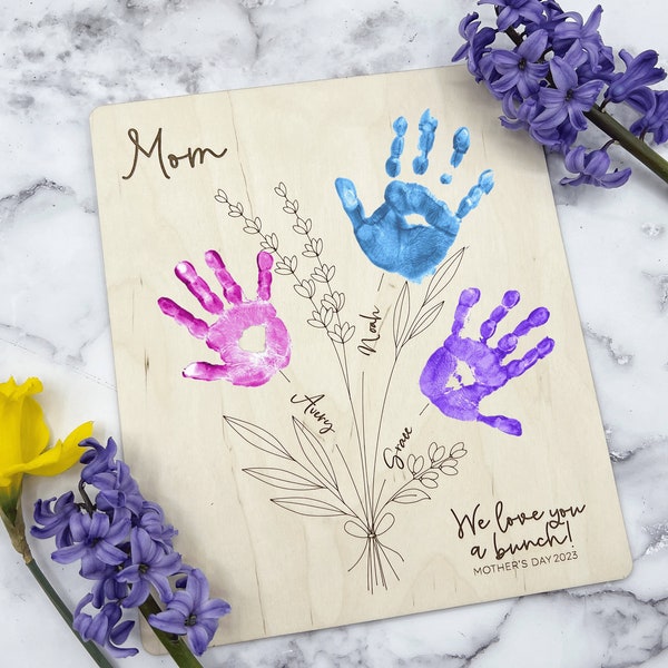 Handprint Art - Etsy