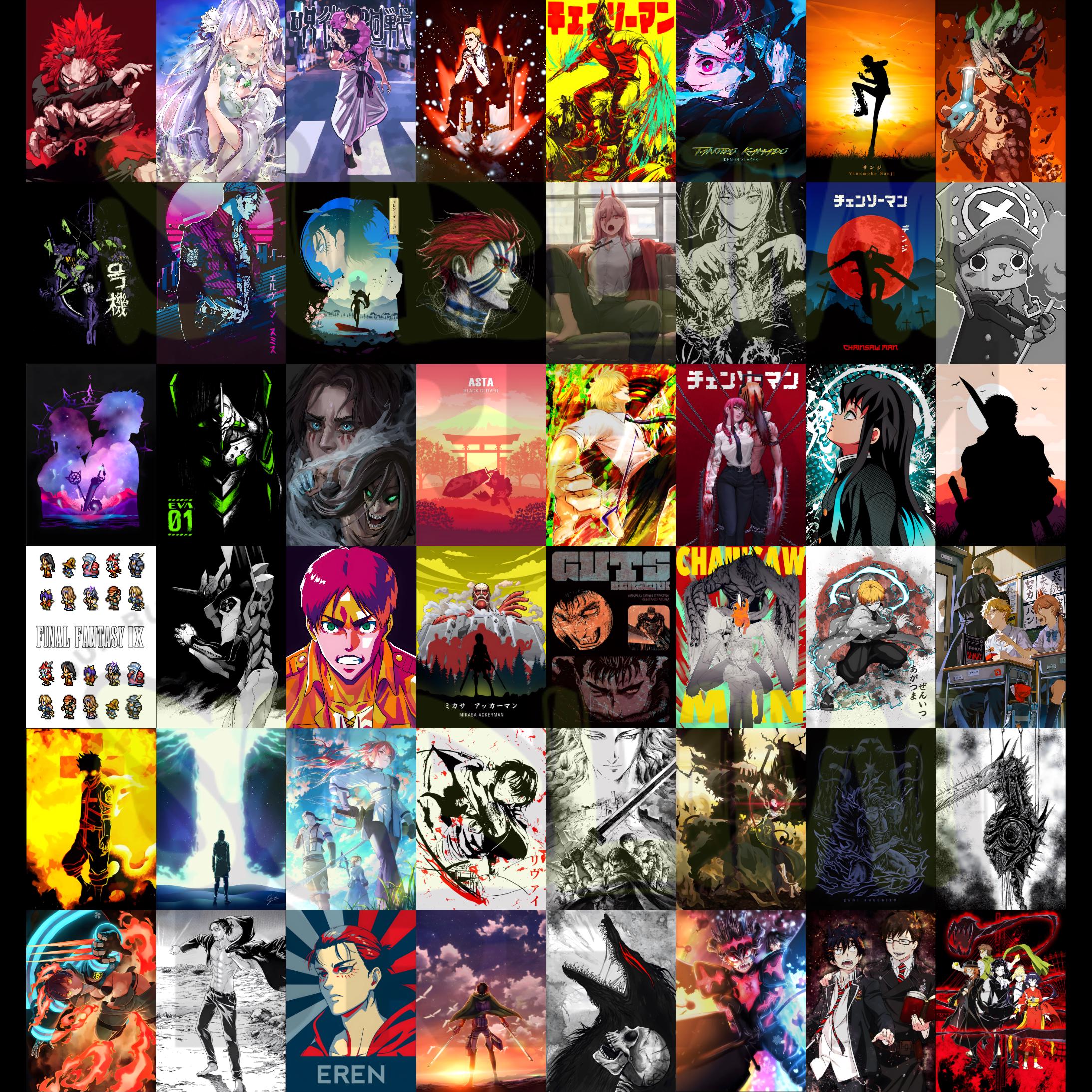 Anime Poster , Anime Wall Art , Printable, Anime Decor, Trendy Wall Art ...