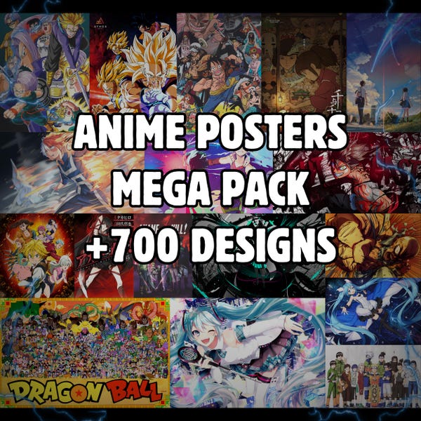 Anime Poster - Etsy