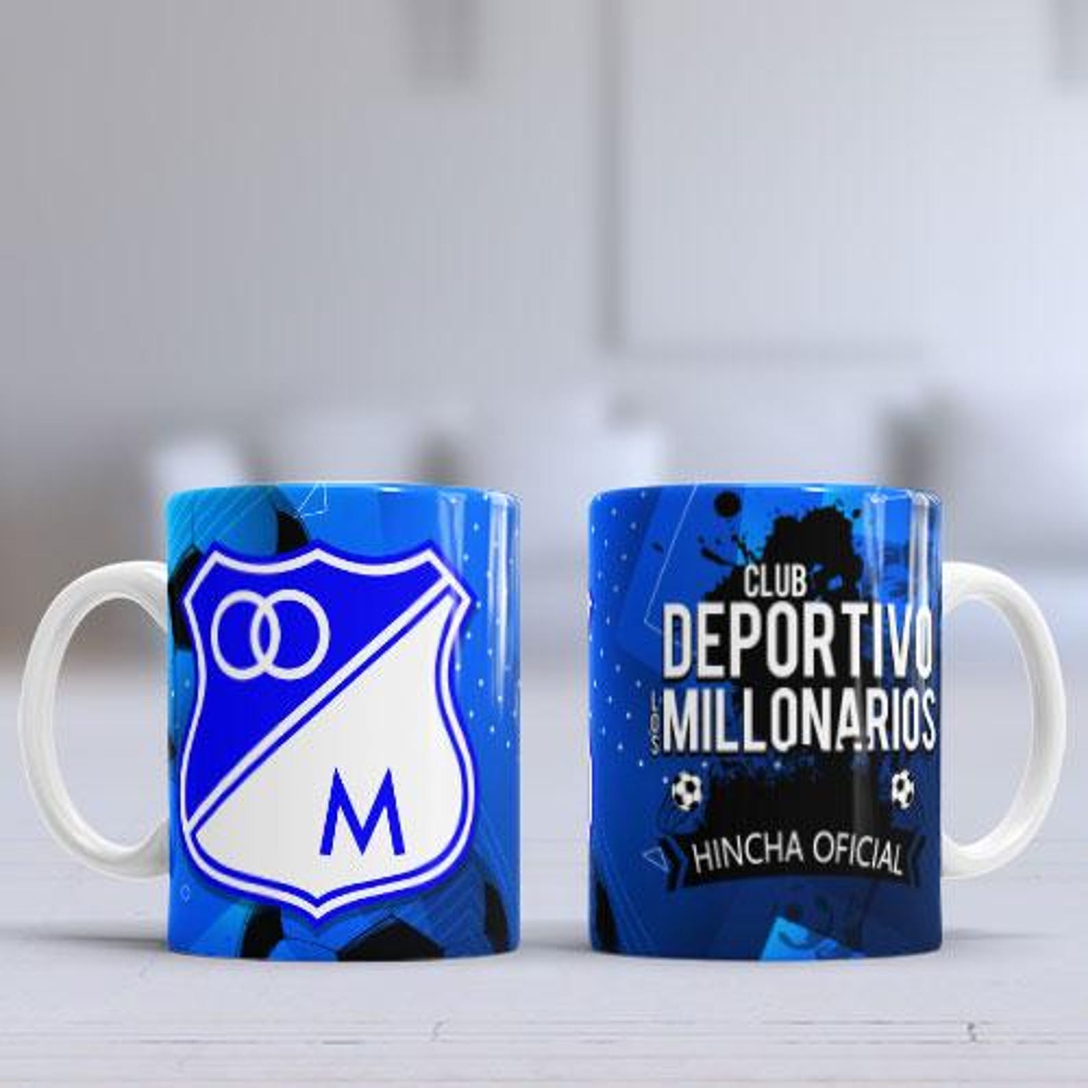 Mug Designs of Colombian Soccer Teams Gift for Him Colombia Art ...