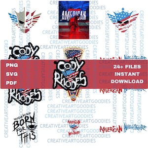 Cody Rhodes Logo - Etsy