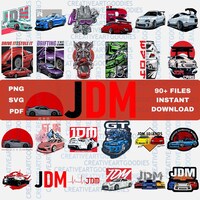 JDM Car SVG Bundle: Japanese Legend Car Designs (digital Download ...
