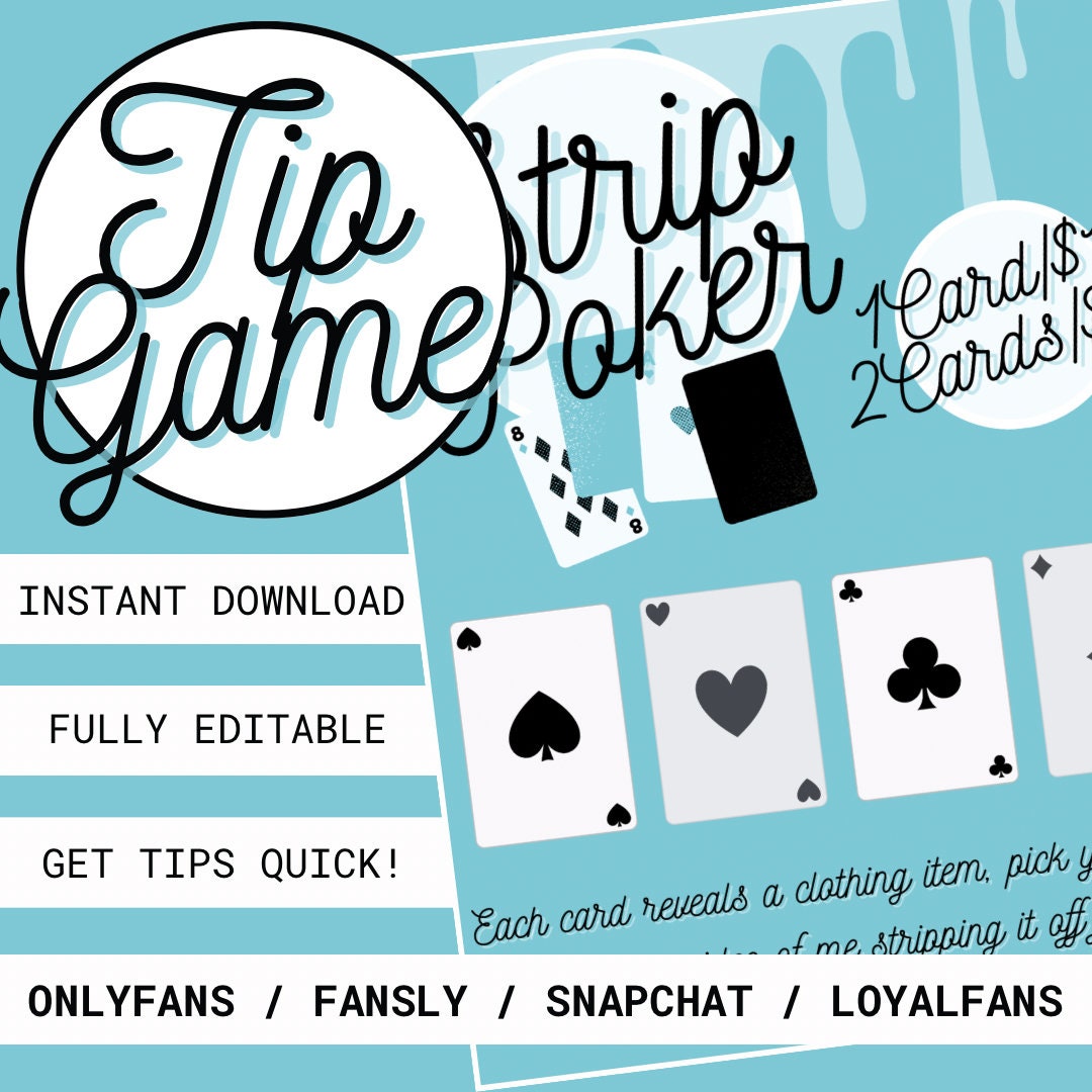 Onlyfans Tipping Game, Instant Download, OF Tip Game, Tip Game ...
