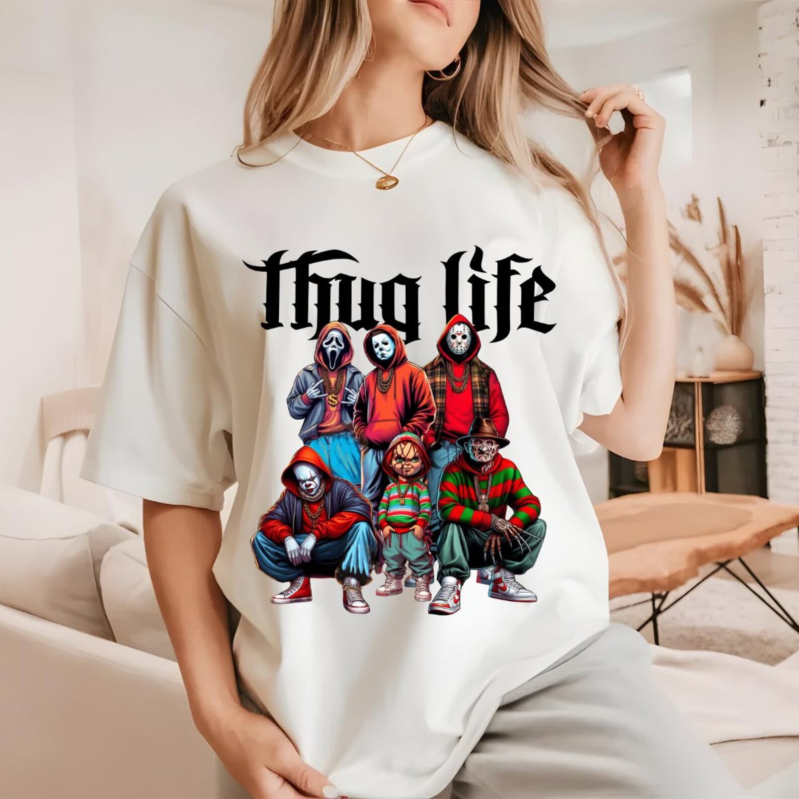 Thug Life Película de terror Png, Amigos Personajes de terror Png ...