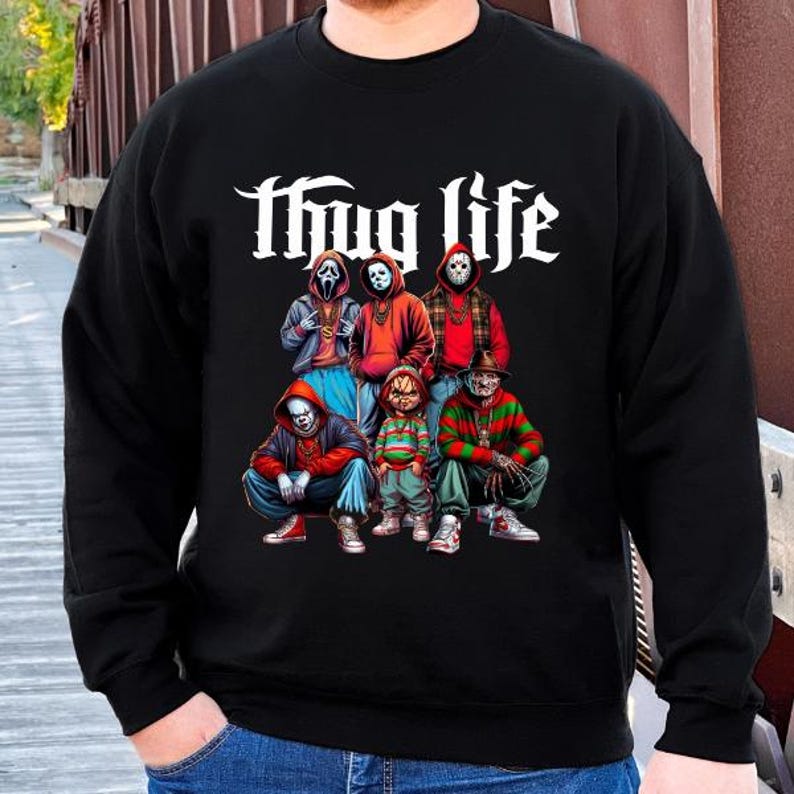 Thug Life Película de terror Png, Amigos Personajes de terror Png ...