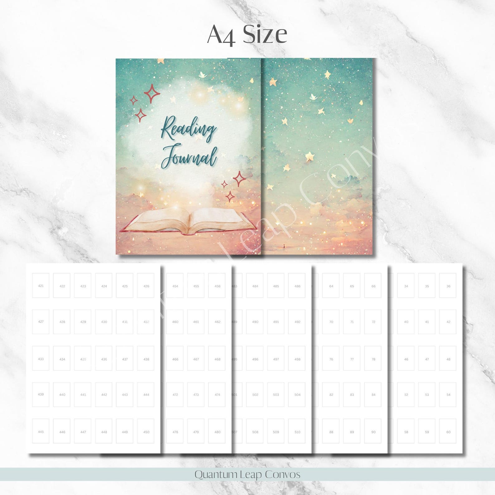 Printable Custom Book Cover Stickers X25 Sheets | 36 Stickers per Sheet ...