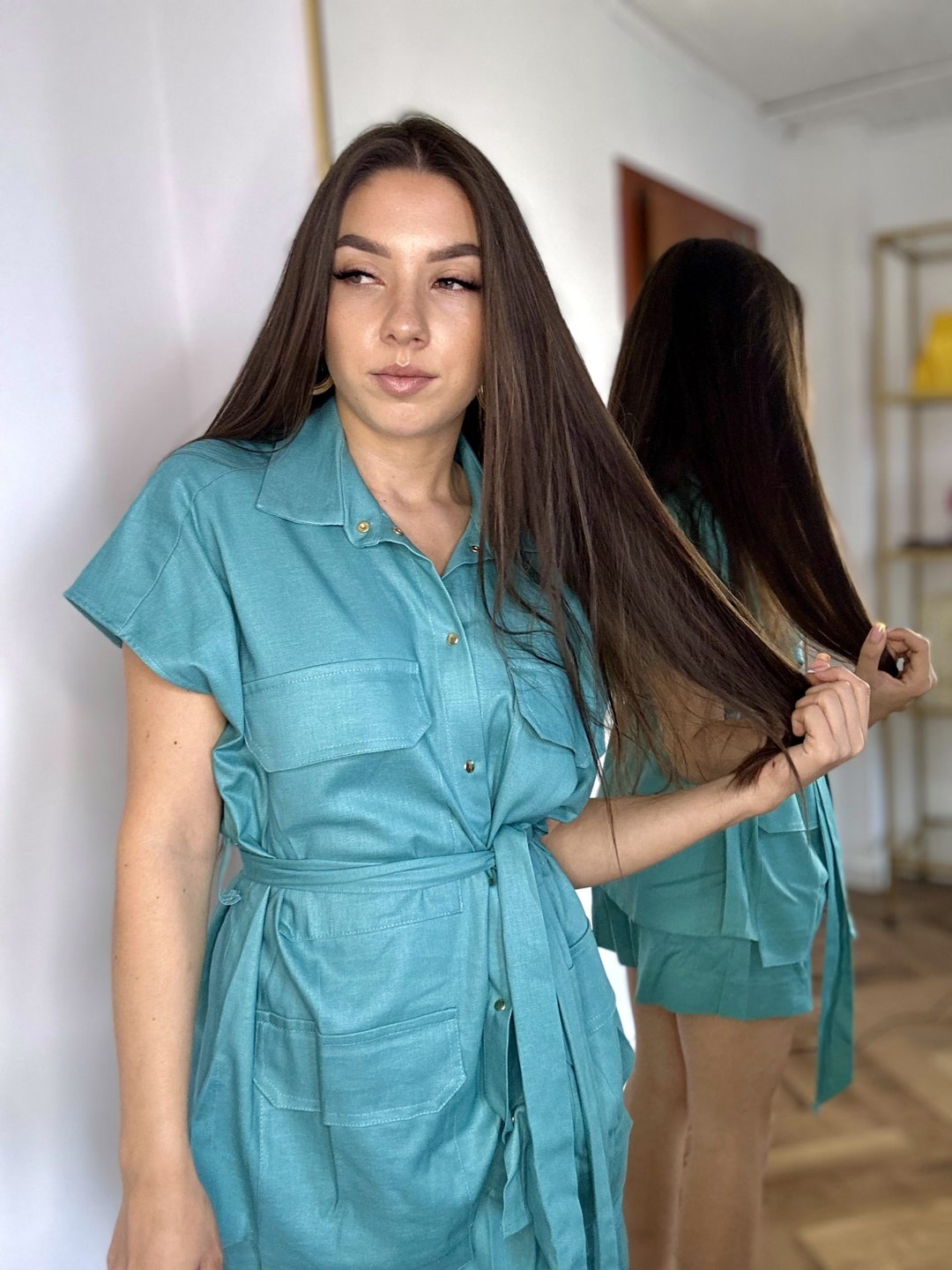 Elegant Linen Rome Set - Etsy