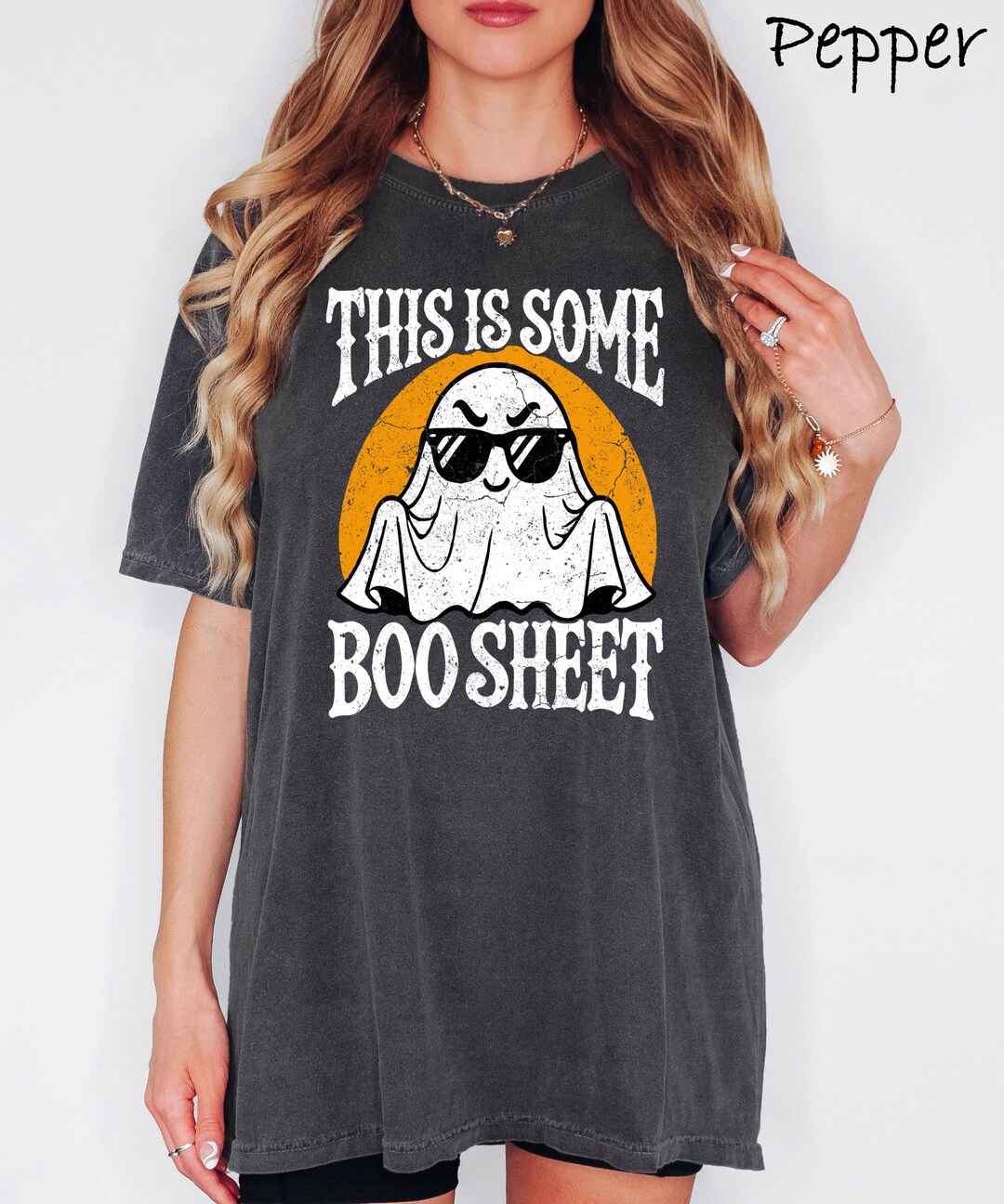 Comfort Colors® This is Some Boo Sheet Shirt, Some Boo Sheet T-shirt ...