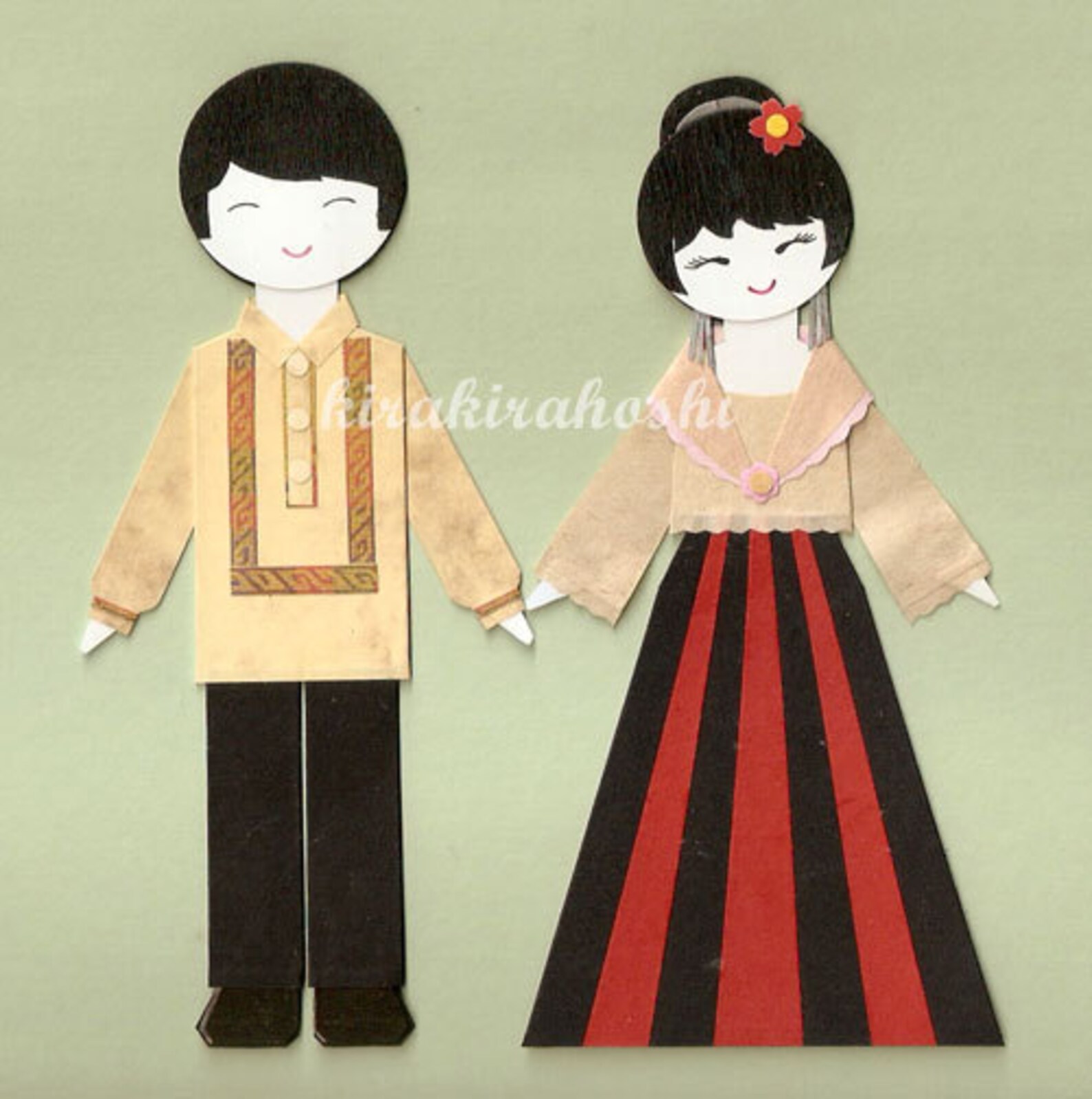 FILIPINO BOY and GIRL Couple in Barong Tagalog and Maria Clara | Etsy