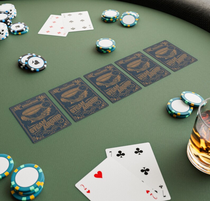 Steampunk Playing Cards Steampunk Game- Gears and Clocks Poker Cards - Etsy