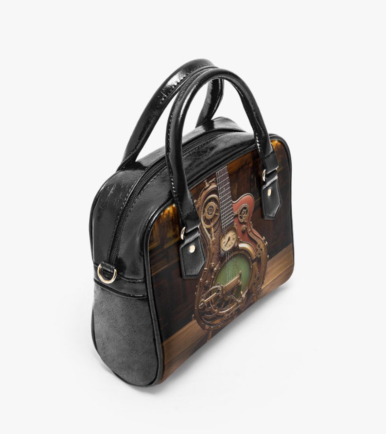 Steampunk Guitar Purse-copper Clocks and Gears Purse Steam Punk ...