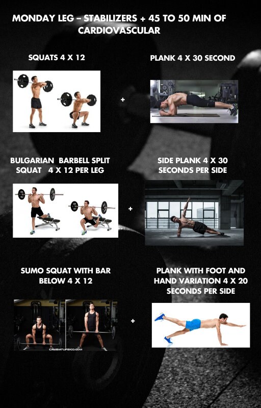 Custom Fitness Plan | Personalized Workout Program | Printable Workout ...